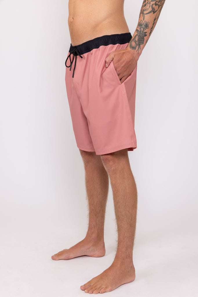 Deep Dive Elastic Boardshort | Rusty USA Deep Dive Elastic Boardshort | Rusty USA