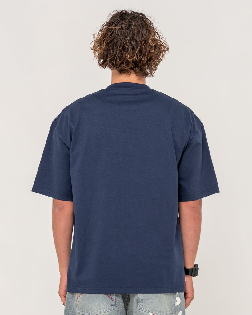 3 Squared Heavy Short Sleeve Tee | Rusty USA