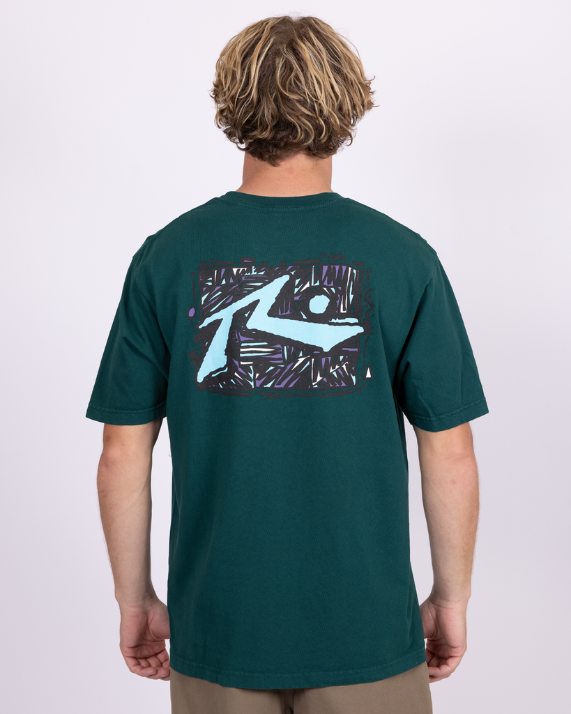 Zig Zag Ss Tee | Rusty USA