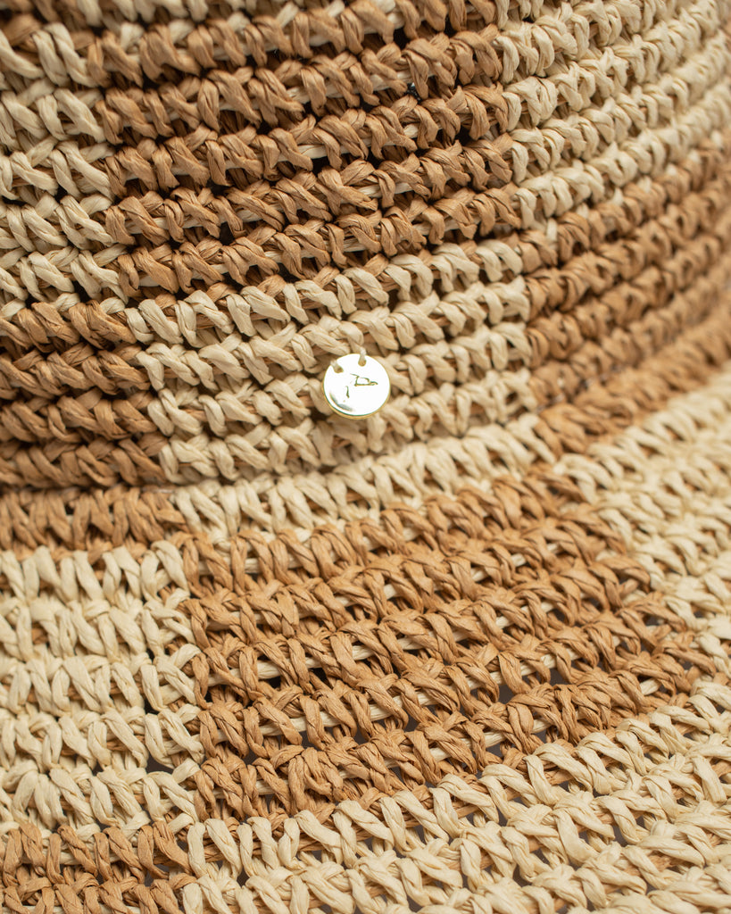 Ariel Straw Bucket Hat | Rusty USA