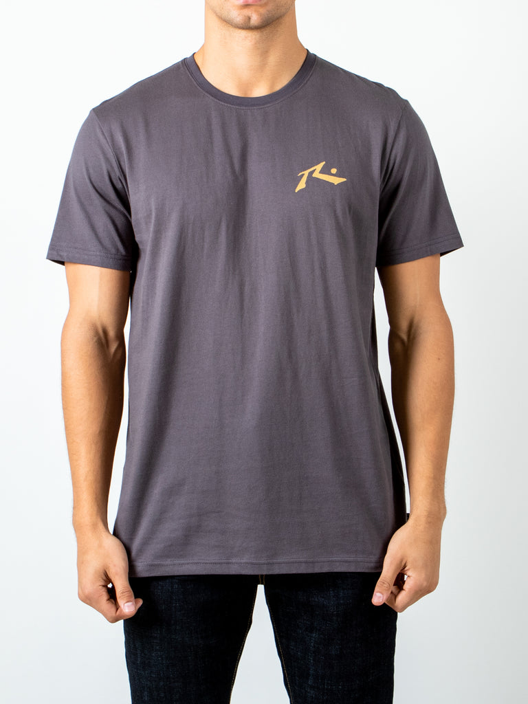 COMPETITION SHORT SLEEVE TEE - SHARK GREY | Rusty USA