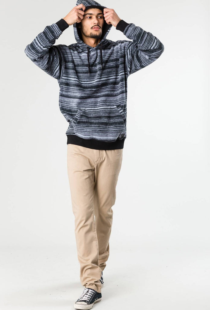 HOOTA HOODED FLEECE - BLACK | Rusty USA